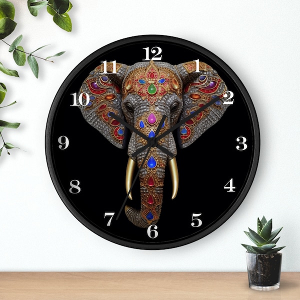 Elephant Clock - Etsy