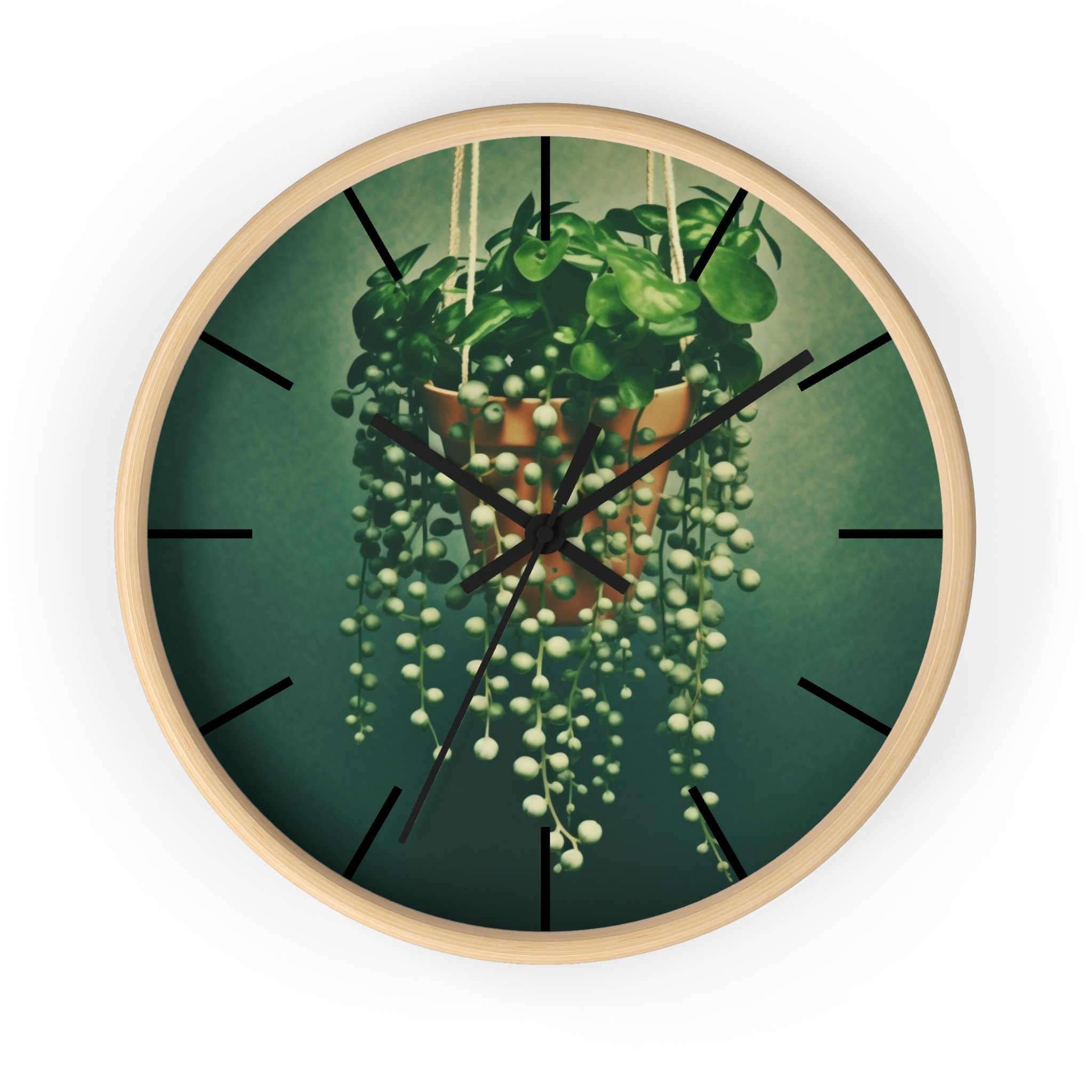 String of Pearls Wall Clock, Unique Wall Clock, Office Wall Clock ...