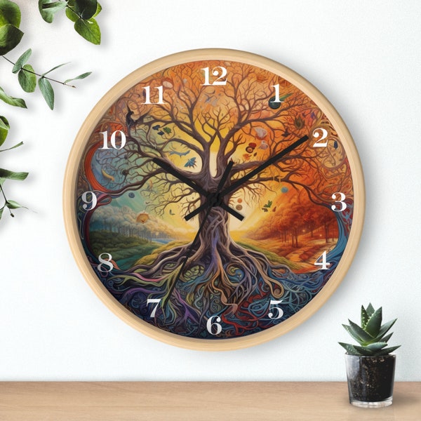 Tree Clock - Etsy