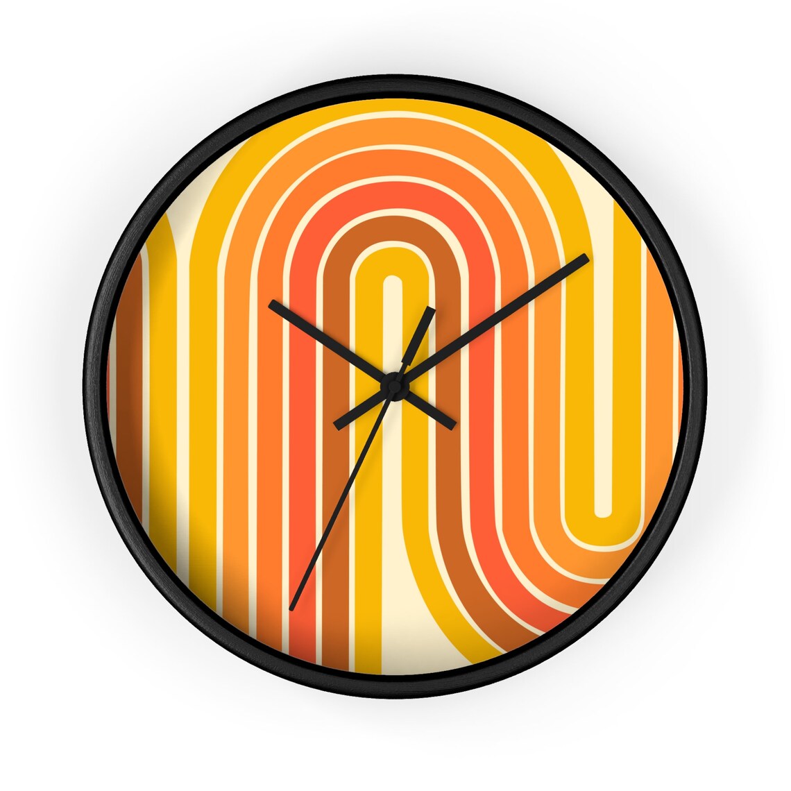 Minimalist Wall Clock, 10-inch Clock, Minimalist Clock, Retro Clock ...