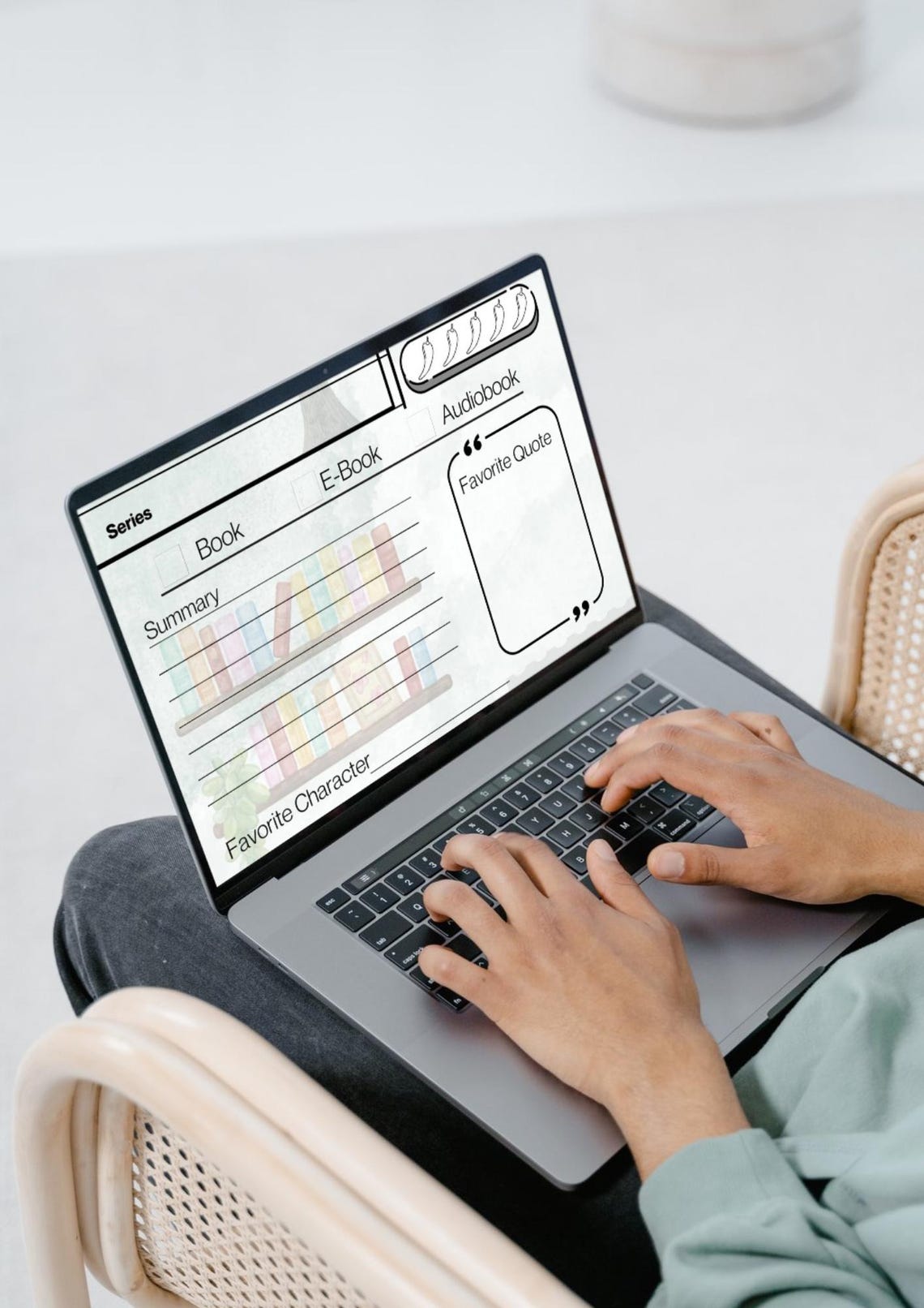 Book Review Template Printable | Digital Reading Tracker PDF | Editable ...