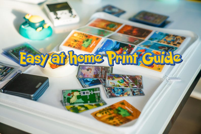 Gen 1 Full Art Pokemon Pokedex Binder Inserts Printable Template ...