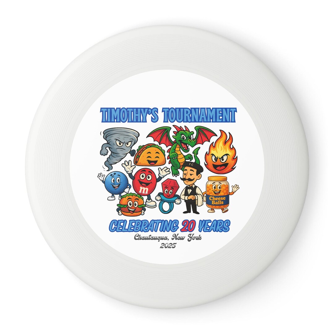 Wham-o Frisbee With Custom Design - Perfect for Tournaments, Outdoor ...