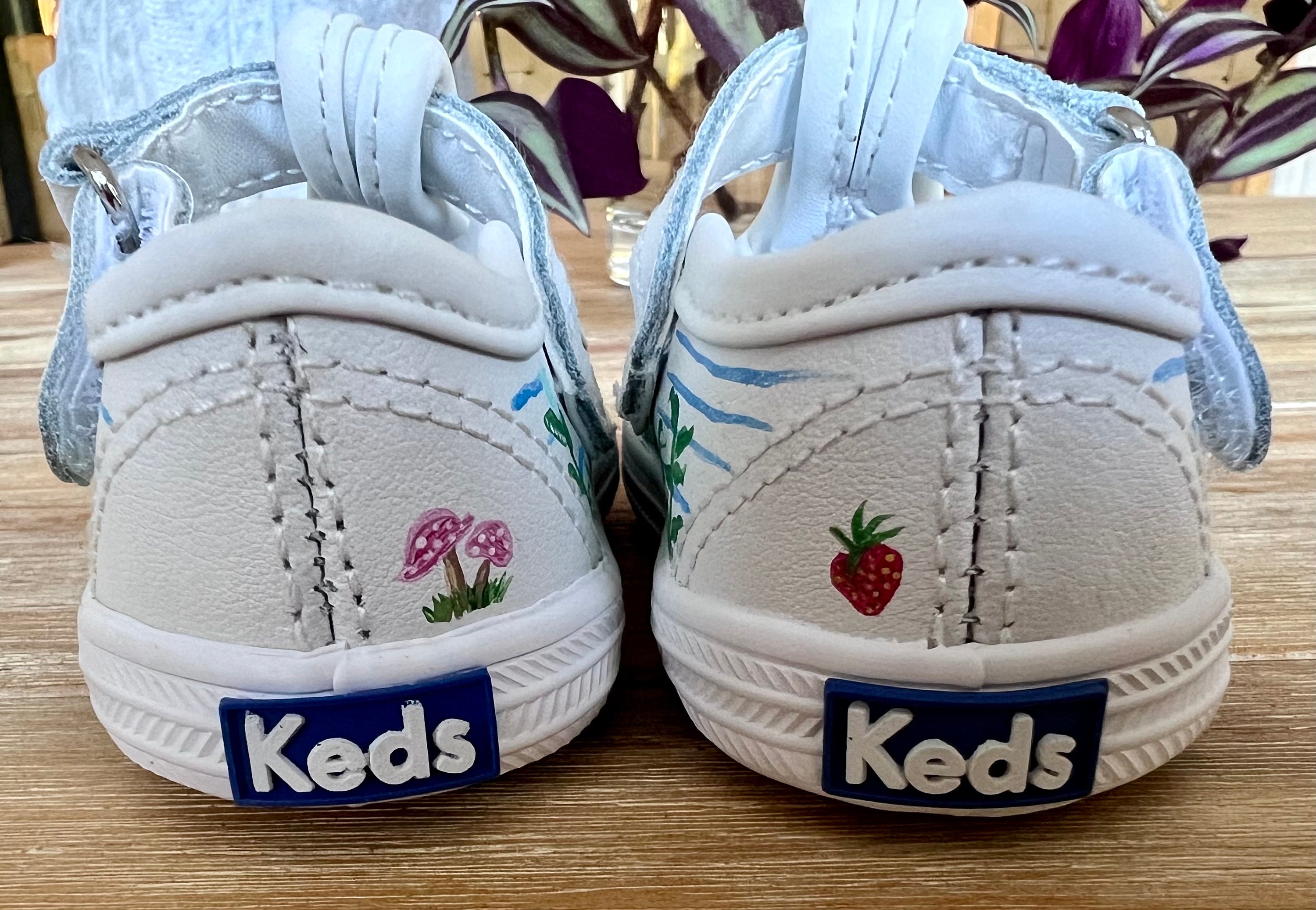 Peter Rabbit & Friends Themed Custom Painted Toddler Keds Size 1 M - Etsy