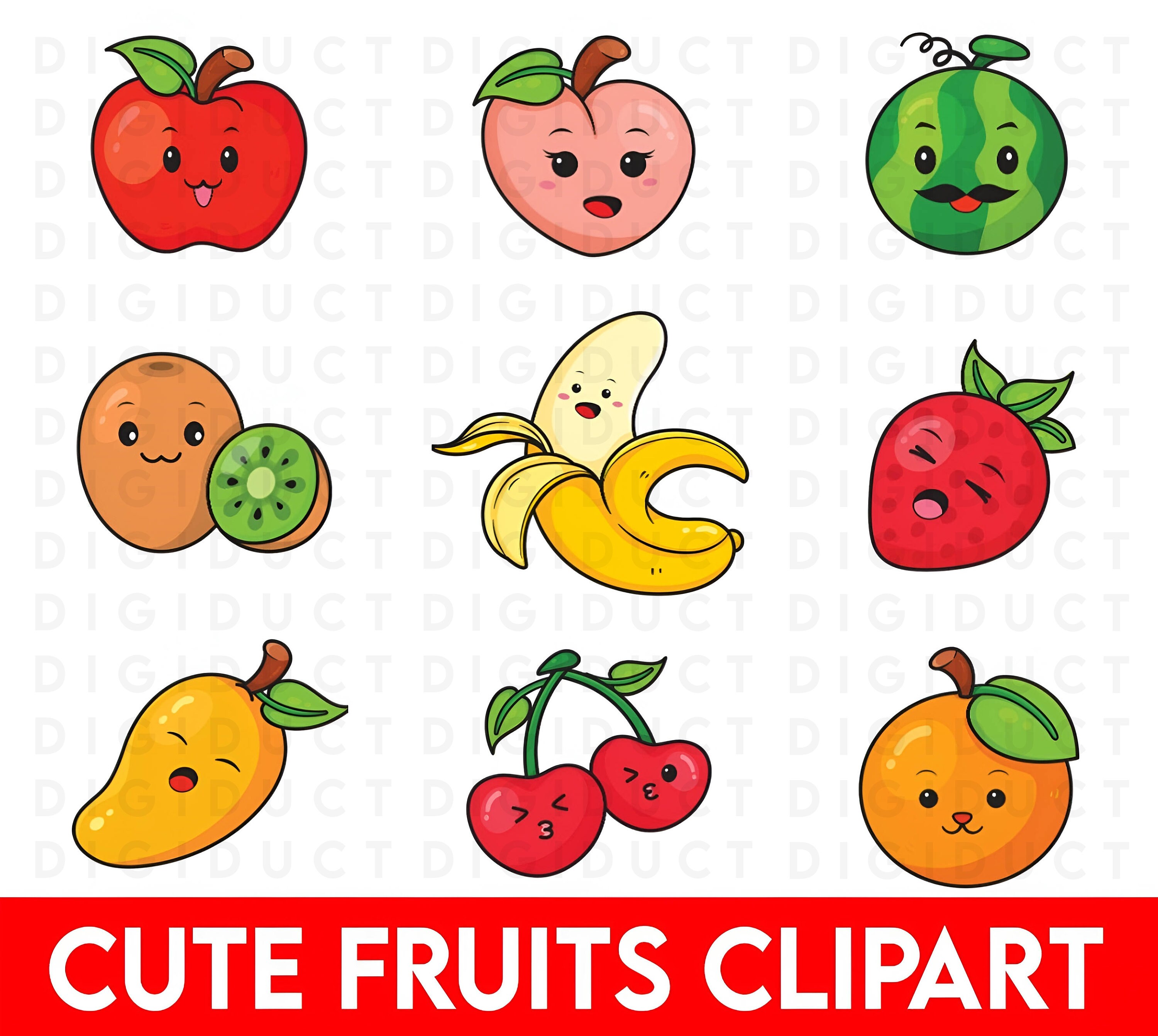 Banana Fruit Cartoon