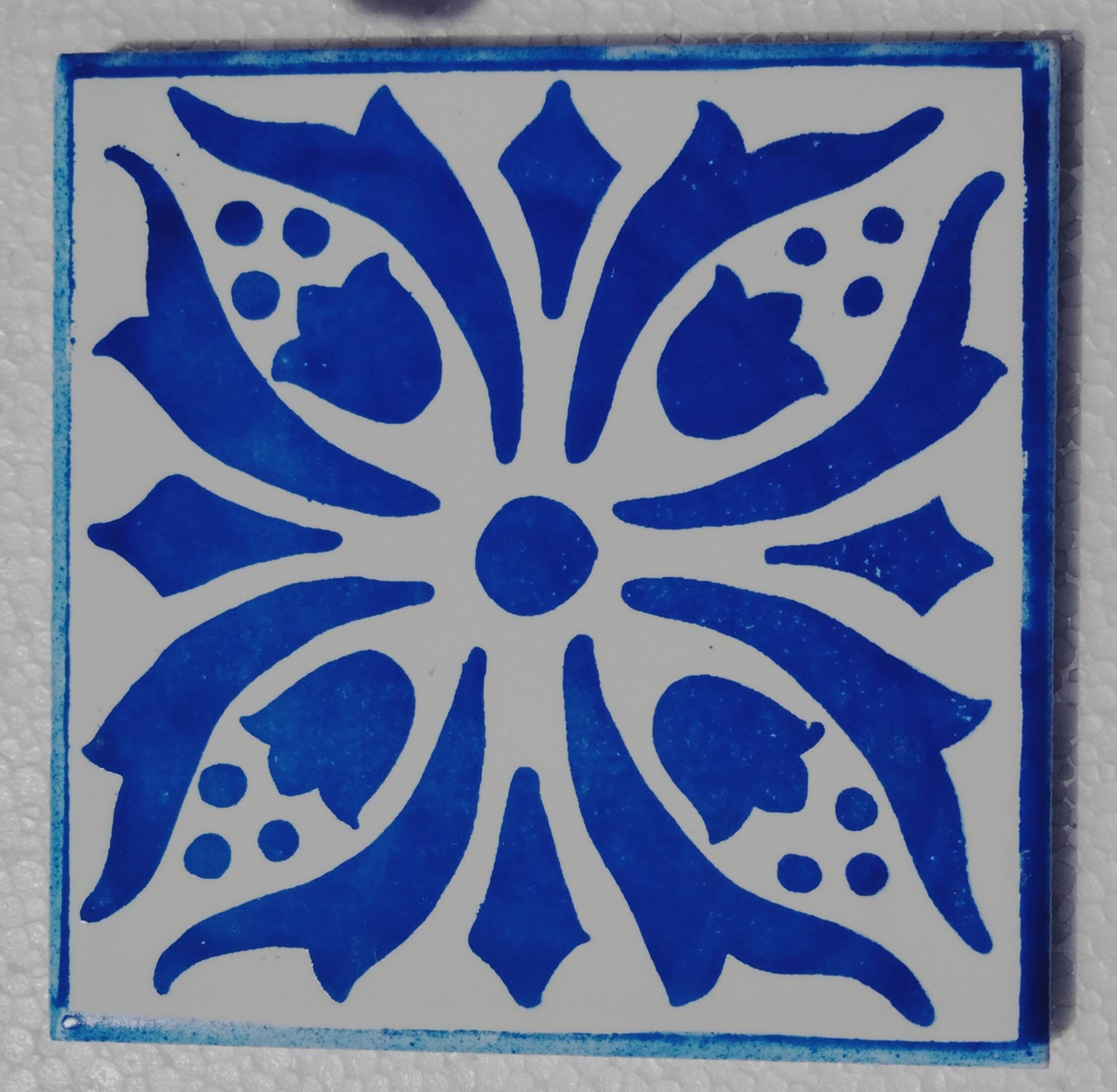 Handcrafted Tiles, Caltagirone Ceramic, Sicilian Decorations, 10x10 ...
