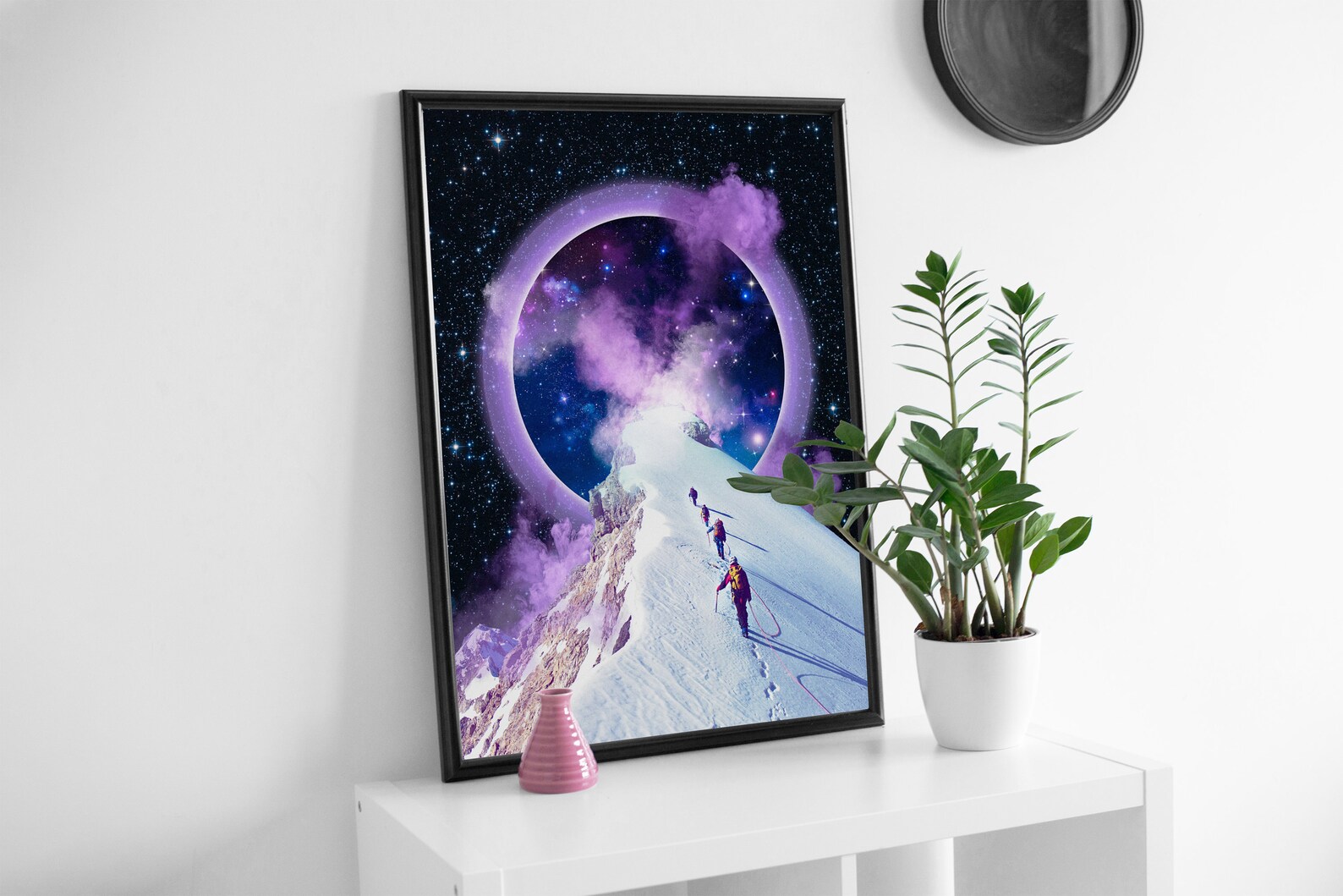 Galaxy Space Climber, Galaxy Space Poster, Climber Poster ...