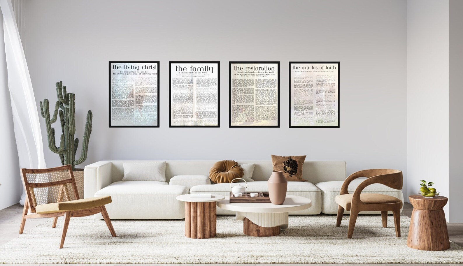 LDS Proclamation Posters | Digital Download | Font 5 - Etsy