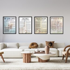 LDS Proclamation Posters | Digital Download | Font 8 - Etsy