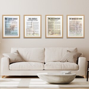 LDS Proclamation Posters Digital Download Font 9 - Etsy