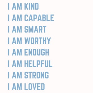 I Am Poster | Digital Download - Etsy