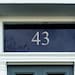 Superior Chrome Gold Door Numbers Transom Classic House Door Number ...