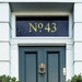 Superior Chrome Gold Door Numbers Transom Classic House Door Number ...