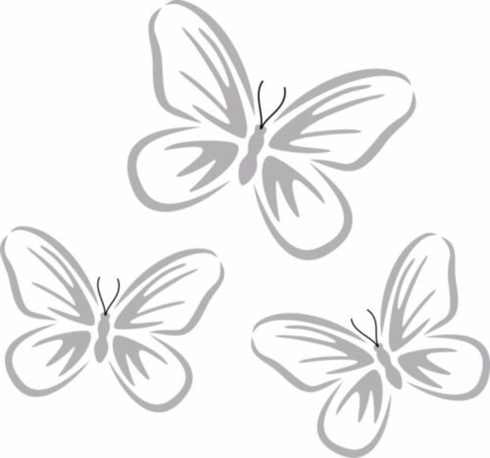 Butterfly Etch Effect, Frosted Vinyl Window Stickers Glass Stickers - Etsy