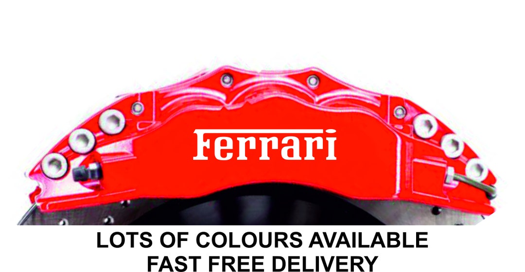 Ferrari 355 360 430 Brake Caliper Decals Stickers X 8 - Etsy