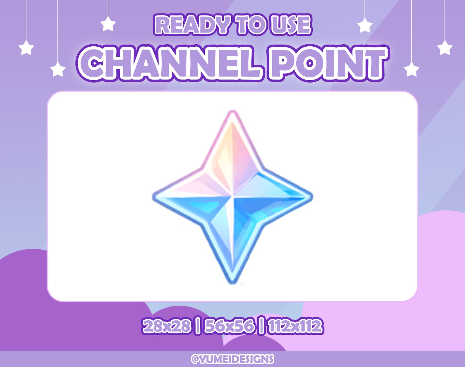 Primogems Channel Points for Twitch | Twitch Channel Point Icon ...