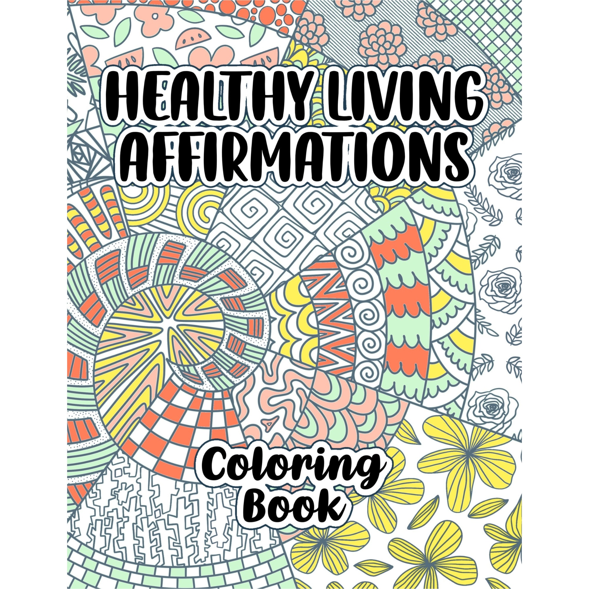 Live Healthy Coloring Pages