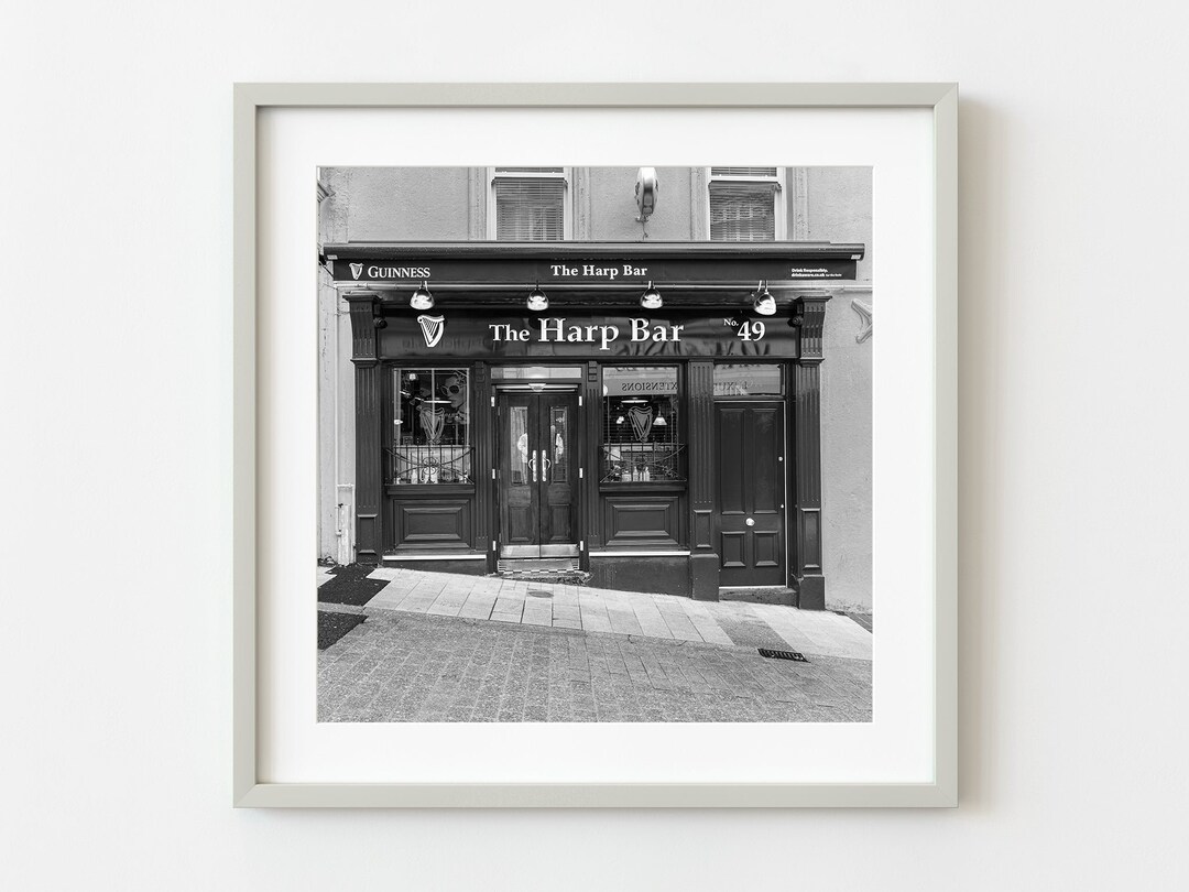 The Harp Bar in Ireland Photo Art Print - Etsy
