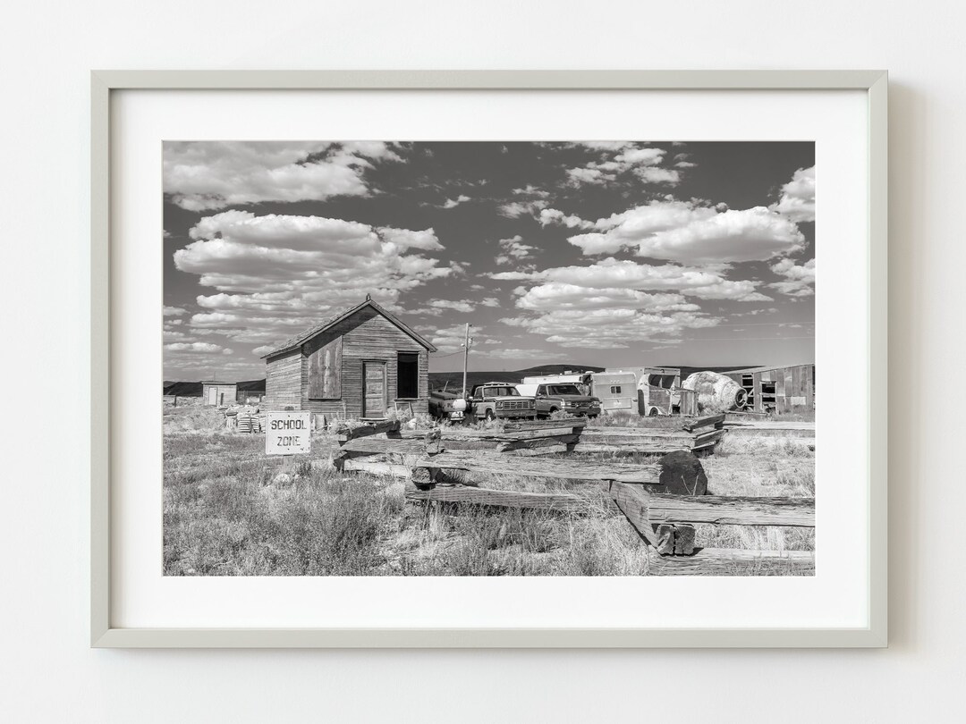 School House Ghost Town Currie Nevada Photo Art Print - Etsy