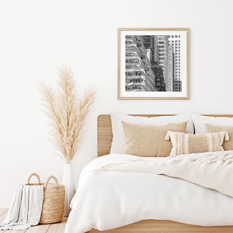 Layers of Manhattan Buildings Wall Art - Etsy
