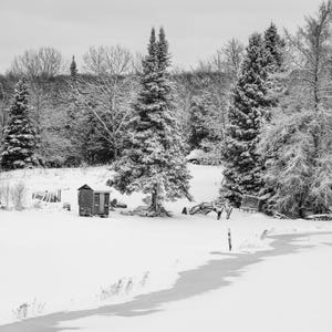 Old Fishing Hut on the Farmland Haliburton Highlands | Limited Edition ...