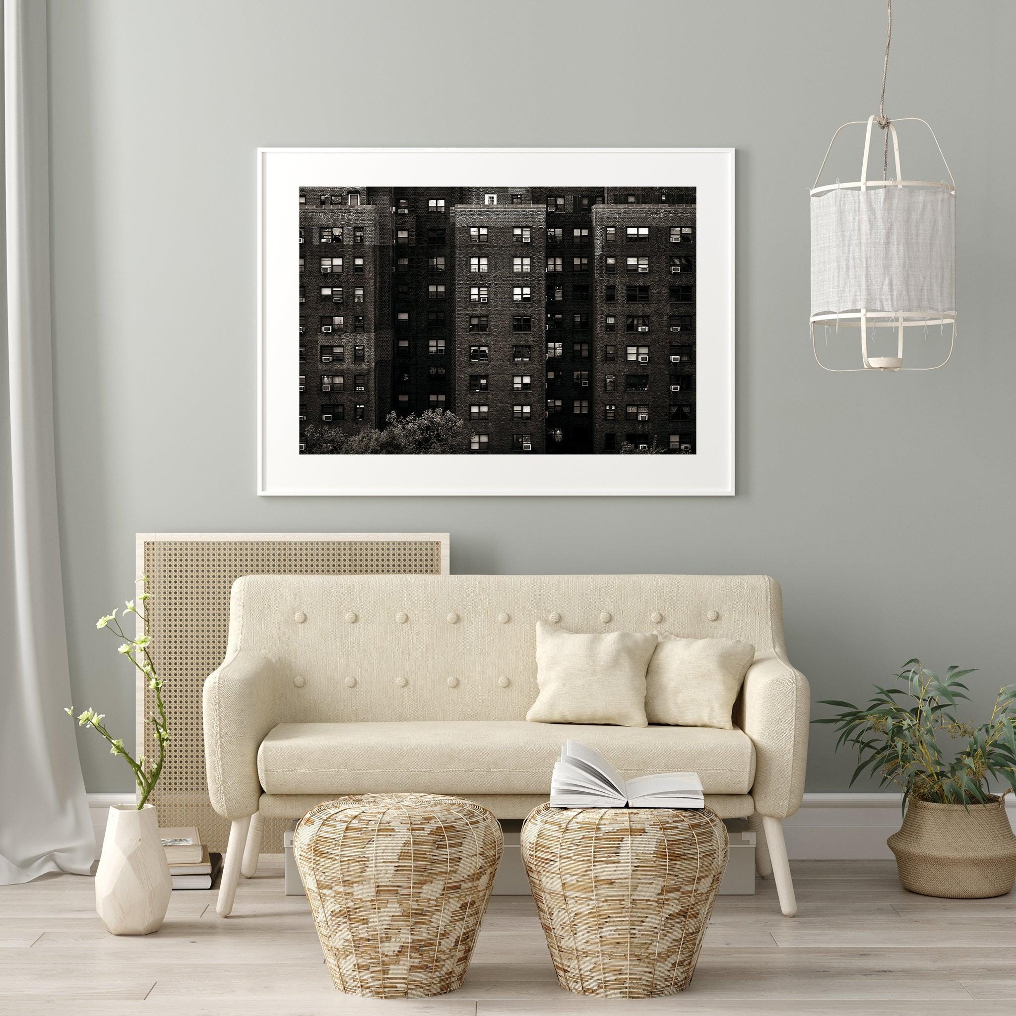 Manhattan Windows Fine Art Black and White | Limited Edition of 10 - Etsy