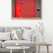 Colourful Red Security Steel Door in New York | Limited Edition of 10 ...