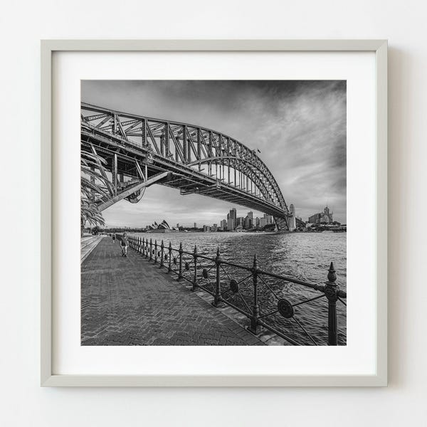 Sydney Harbour Bridge Print - Etsy