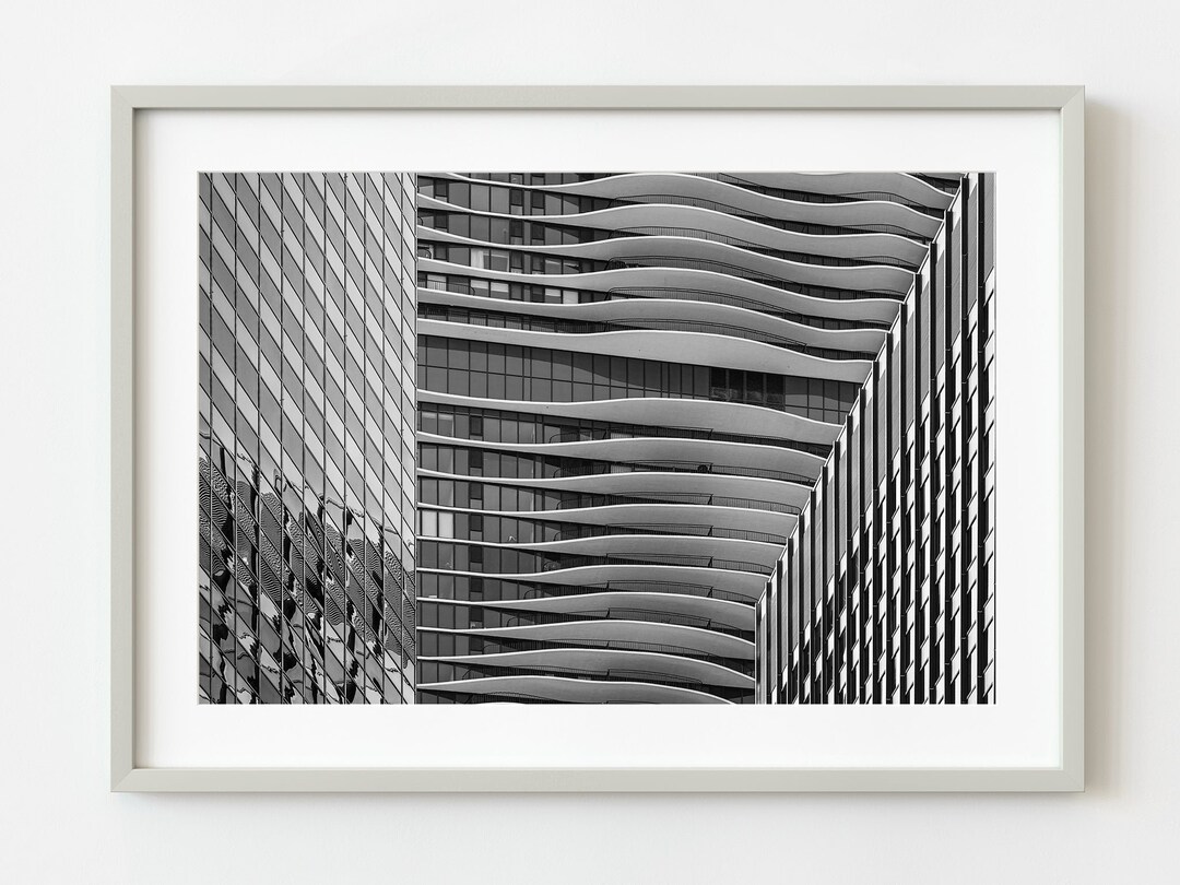Modern Architecture Chicago Buildings Photo Art Print - Etsy