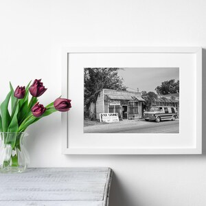 Rural American Old Vinyl Record Store | Wall Art - Etsy