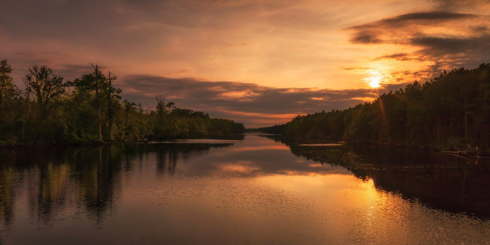 Sunrise on the Intercoastal Waterway | Wall Art - Etsy