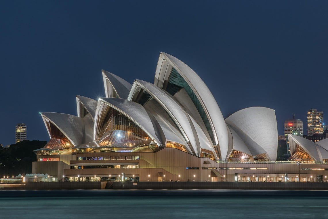 Sydney Opera House Blue Hour | Limited Edition of 10 - Etsy