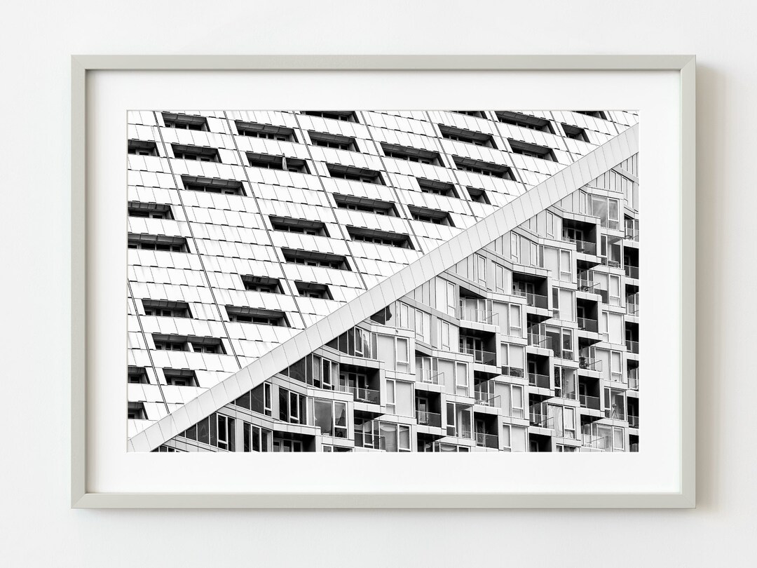 New York City Abstract Building Photo Art Print - Etsy