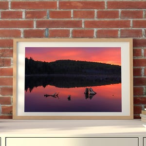 Beautiful Sunrise in Haliburton Canada | Wall Art - Etsy