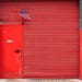 Colourful Red Security Steel Door in New York | Limited Edition of 10 ...