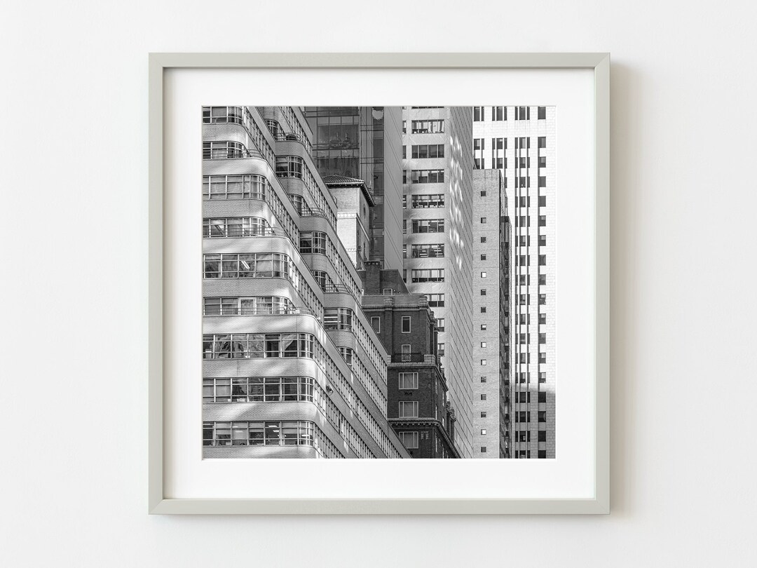 Layers of Manhattan Buildings Photo Art Print - Etsy