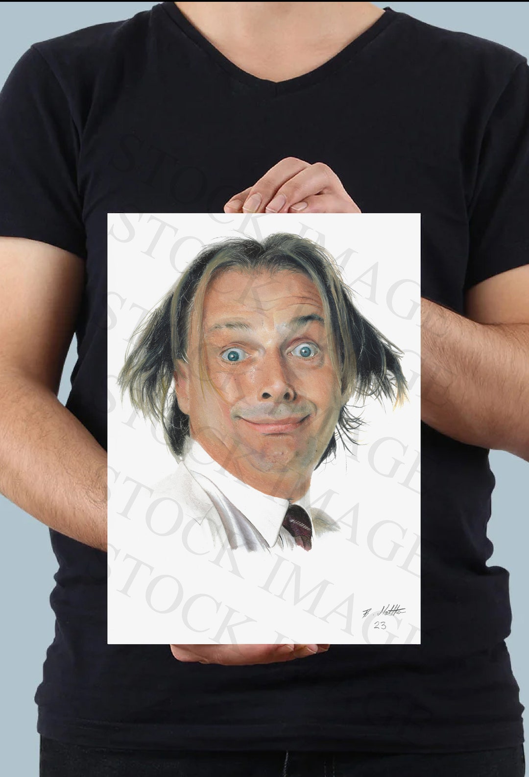 Rik Mayall Portrait ( Print ) - Etsy