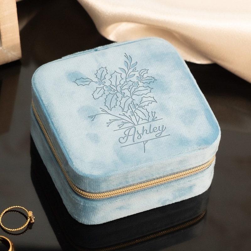 Pink Velvet Box - Etsy