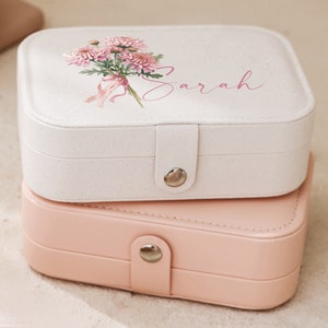 Flower Bouquet Jewelry Box, Mother's Ay Gifts, Gift for Her ...