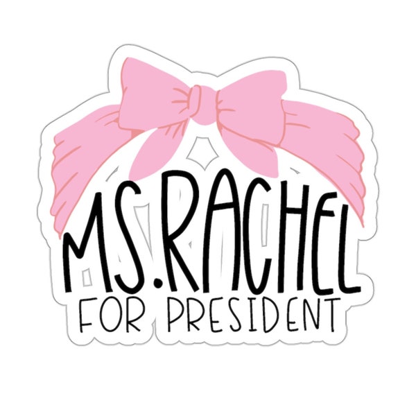 Ms Rachel Decal - Etsy