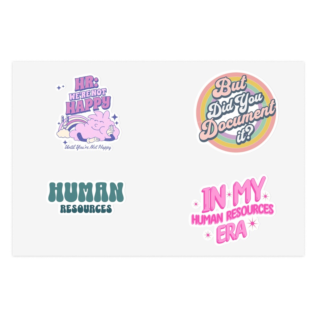 Human Resources Sticker Sheets - Etsy