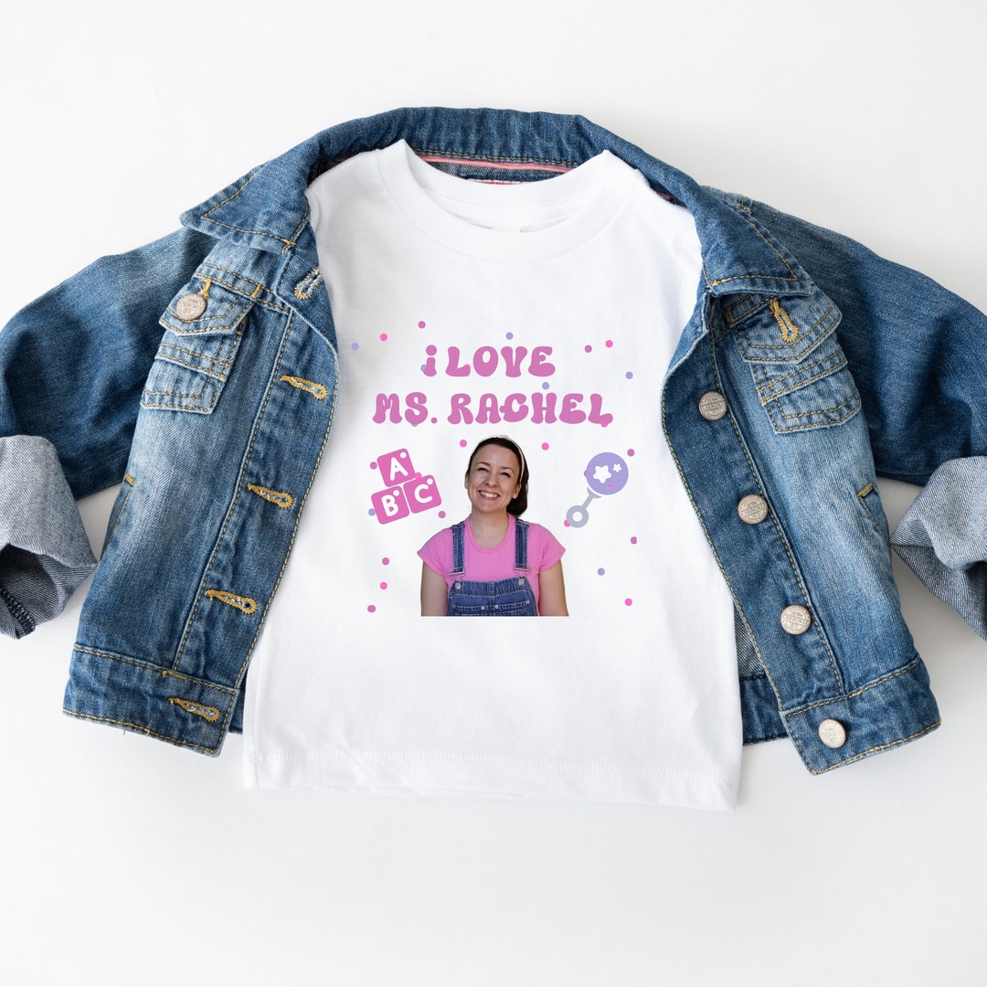 Ms Rachel Shirt, I Love Ms Rachel T-shirt - Etsy