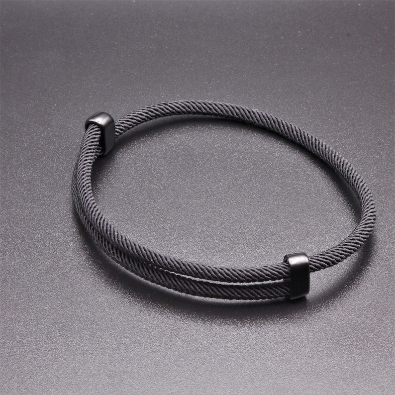 Adjustable Minimalist Style Unisex Rope Bracelet for Men and - Etsy UK