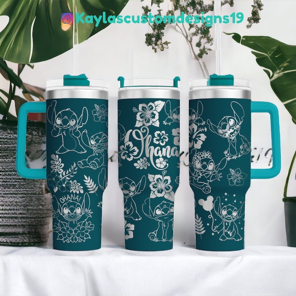 Stitch Stanley Tumbler - Etsy UK
