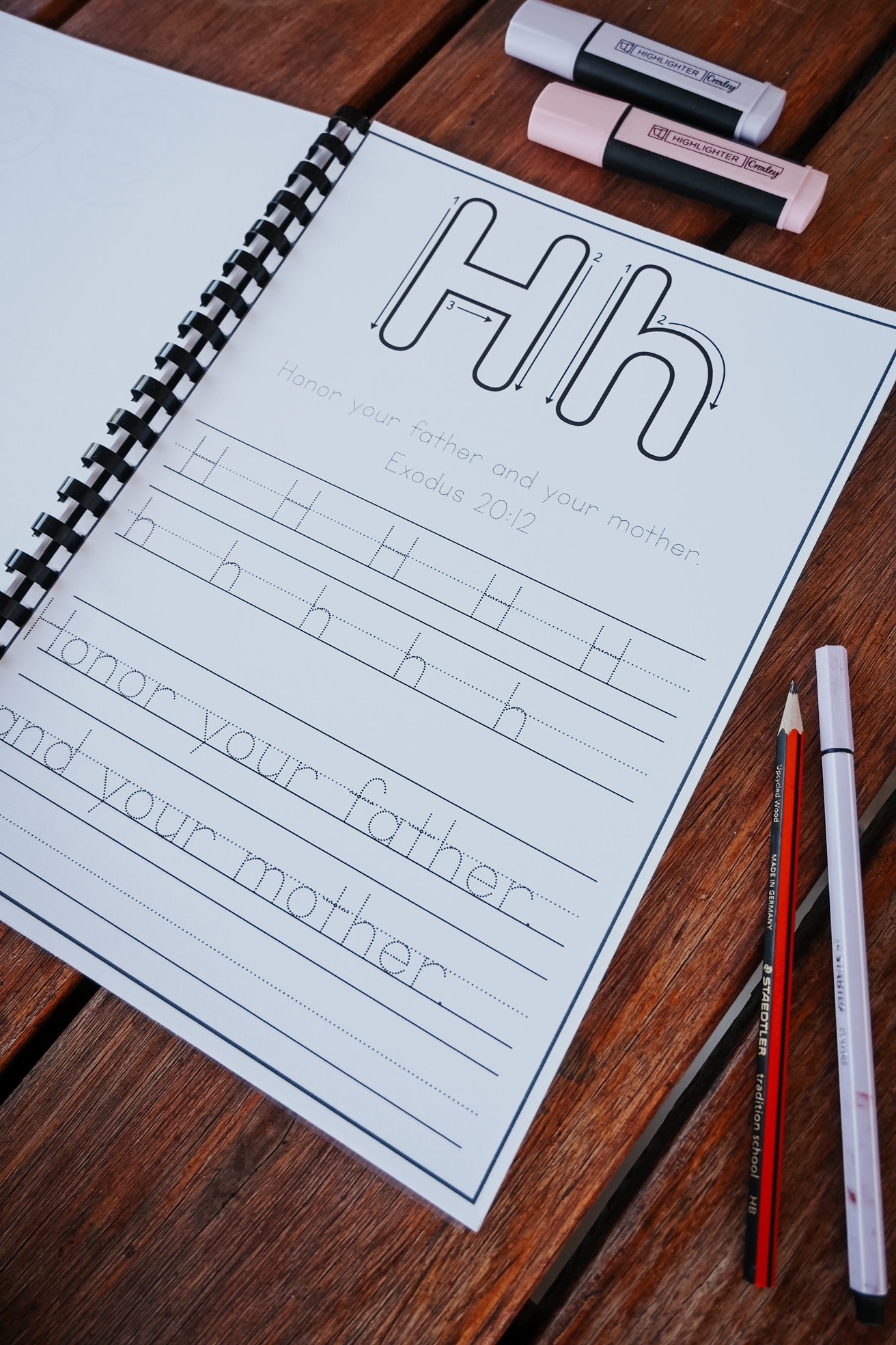 My Alphabet Bible Verse Book - Etsy