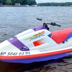 Boat Registration Numbers Hull Decals (one Set) PWC Jet Ski Vessel ID ...