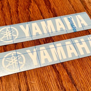 Yamaha Decals (1 Set) Yamaha Stickers Helmet Motorcycle Bike Jetski ...