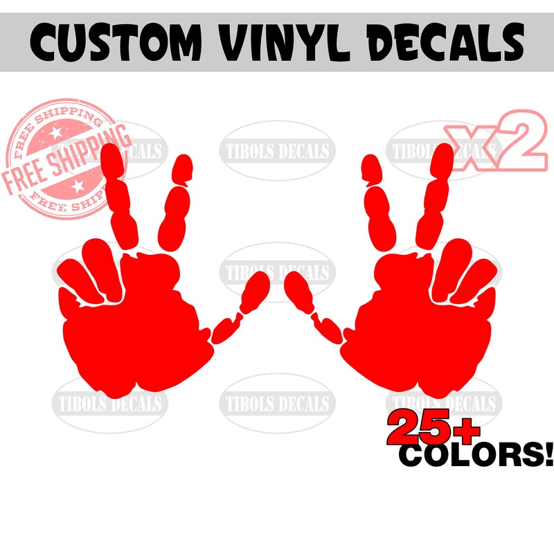 Stickers Hand Wave - Etsy