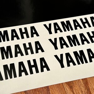 X2 Yamaha Decals Yamaha Stickers Helmet Bike Jetski Boat ATV UTV PWC - Etsy