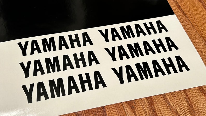 X2 Yamaha Decals Yamaha Stickers Helmet Bike Jetski Boat ATV - Etsy